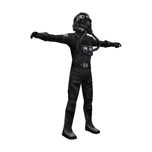 👔 TIE Pilot・Free 3D File for ・Cults