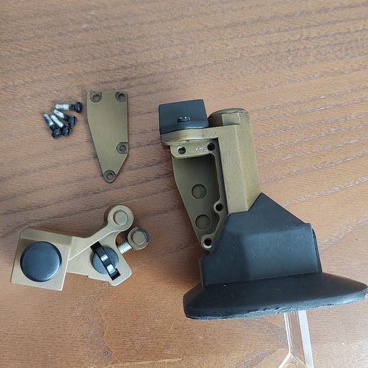 🪖 USCM Dropship gunner copilot Helmet, aliens, Spunkmeyer , 3d (mount ...
