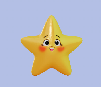 OBJ file STAR ⭐ ・3D printable model to download・Cults