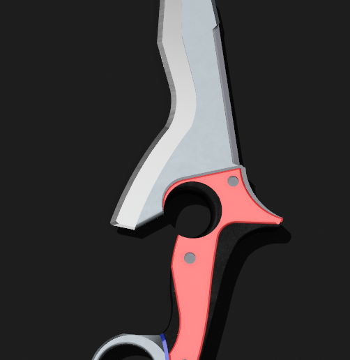 STL file futuristic robotic karambit 🔫 ・3D print object to download・Cults