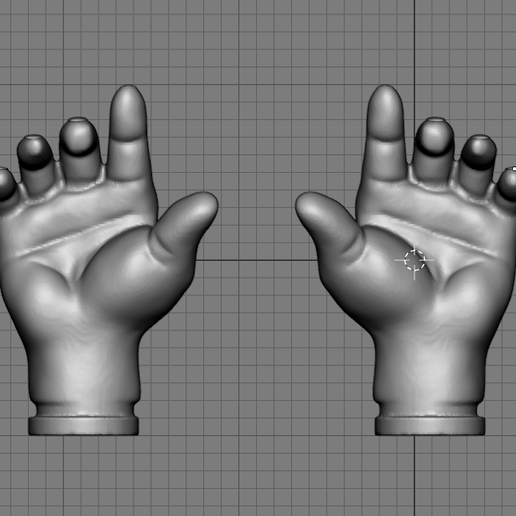 🤲 Chucky good guy hands - stl file・ STL File for 3D printing・Cults