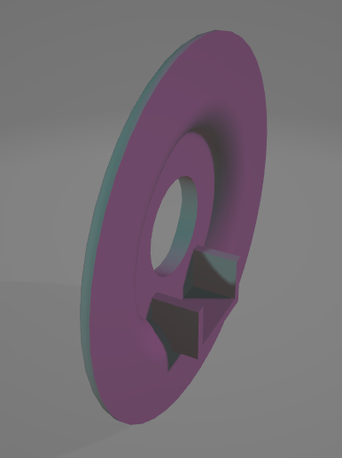 STL file SN95 Mustang manual window crank bezel 🐎 ・3D printable model ...