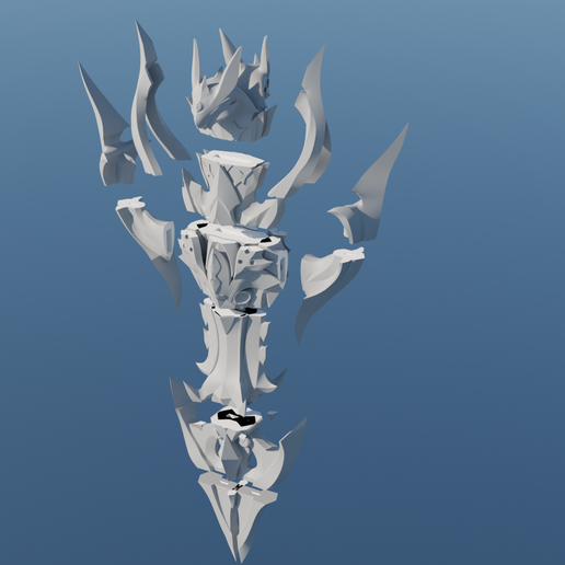 STL 文件 Honkai impact 3rd Mobius PRI arm Basilisks Image Deathshroud 3d ...