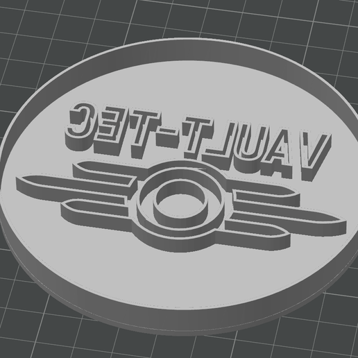 🍪 Fallout Vault Tech Cookie cutter・Archivo STL Gratis para Impresión 3D ...