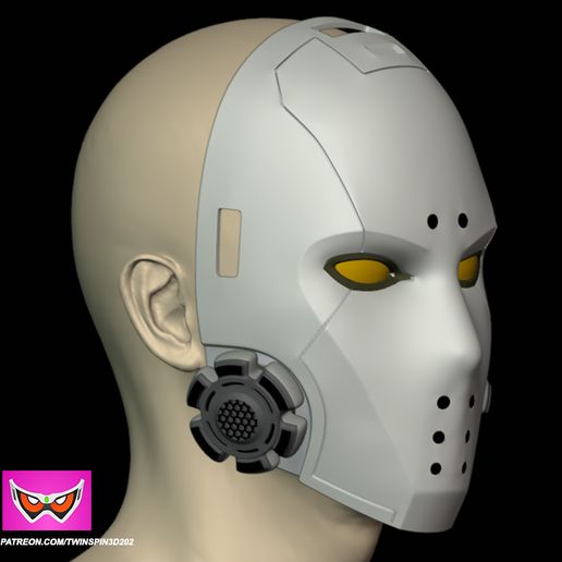 🗿 Eminem Mask Fortnite Remix STL Cosplay・ 3D File for 3D printing・Cults