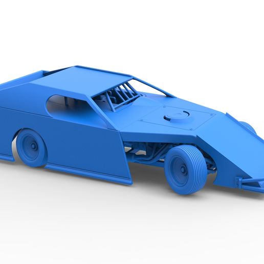 🚗 Diecast Dirt Modified stock car while turning Scale 1:25・ 3D File for ...