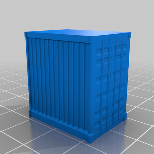 🪖 1/100 Military Containers・Free STL File for ・Cults