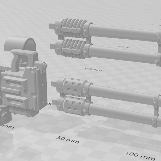 🔫 Terminator Misc Ranged Weapons (1/18 Scale)・ STL File for 3D printing ...