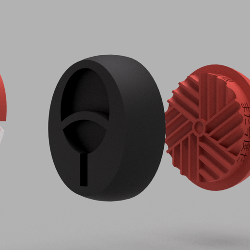 STL file Naruto Uchiha HERB GRINDER 🌿 ・Model to download and 3D print・Cults