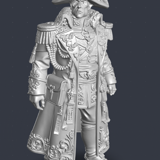 🚢 imperial ship captain・Free STL File for 3D printing・Cults