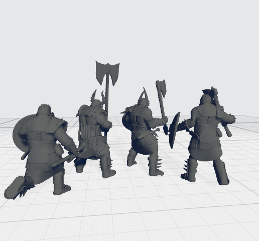 ♟ chaos marauders・Free STL File for 3D printing・Cults