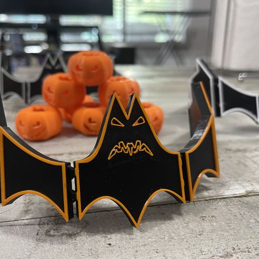 🦇 Flexi Rabid Bat・Archivo STL para ・Cults