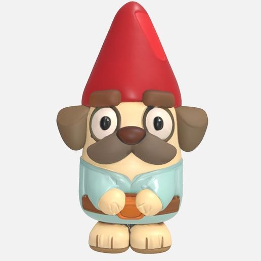 👾 Gerald Gnome - Bluey Figure・ STL File for 3D printing・Cults