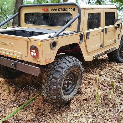 🎉 1:10 Hummer H1 for trx4 324mm・ STL File for 3D printing・Cults