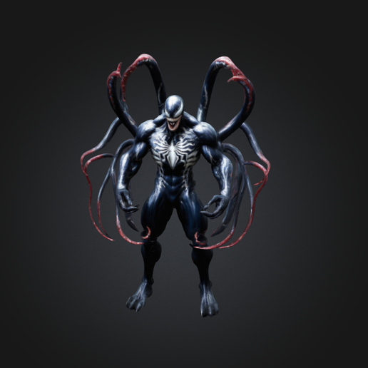 🦸‍♂️ Venom Aura (Dread Venom) - EDZX・ STL File for 3D printing・Cults