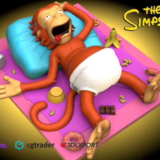 mojo monkey simpsons