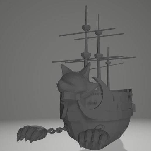 STL file Once Human - Foxy boat 🛥️ ・3D printer model to download・Cults