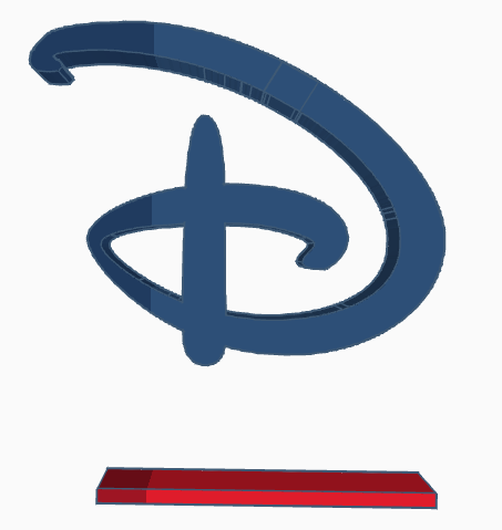 Archivo STL D Disney 👽 ・Modelo de impresión 3D para descargar・Cults
