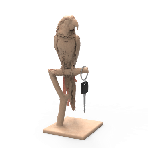 STL file parrot 🦜 ・3D printing template to download・Cults