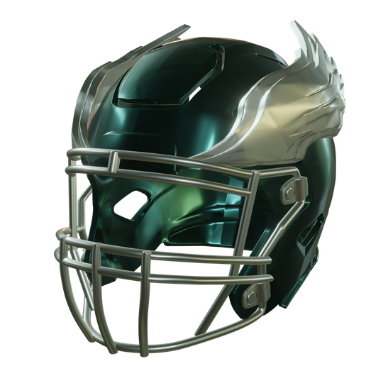🪖 Eagles Helmet・ STL File for ・Cults