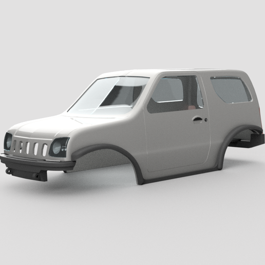 🚗 Suzuki Jimny Car Body Shell - 3D Printable Model MST CMX CFX・ STL ...