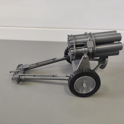 🪖 Nebelwerfer 41 1/16 scale, for FDM printing and towable・ STL File for ...