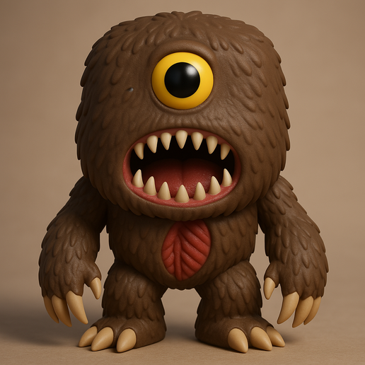 🇧🇷 Brazilian Mythology - Mapinguari・ OBJ File for 3D printing・Cults