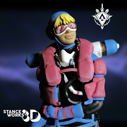 STL file WATTSON APEX LEGENDS-VAPOREWAVE 🎲 ・3D printing model to ...