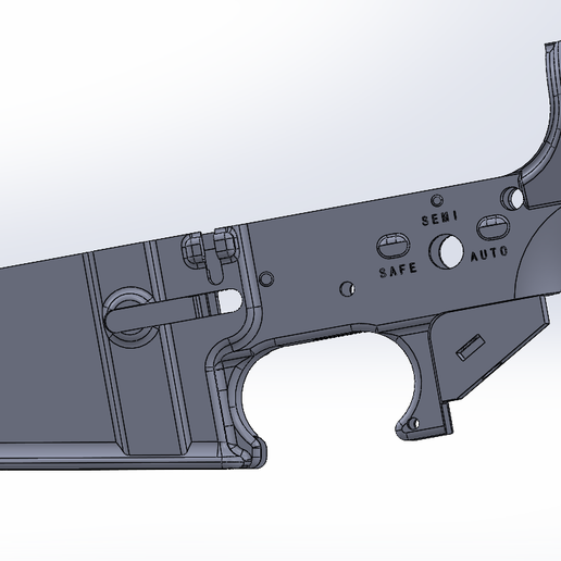 免费 STL 文件 Marui mws GBB lower and upper 🔫 ・可下载对象和 3D 打印・Cults