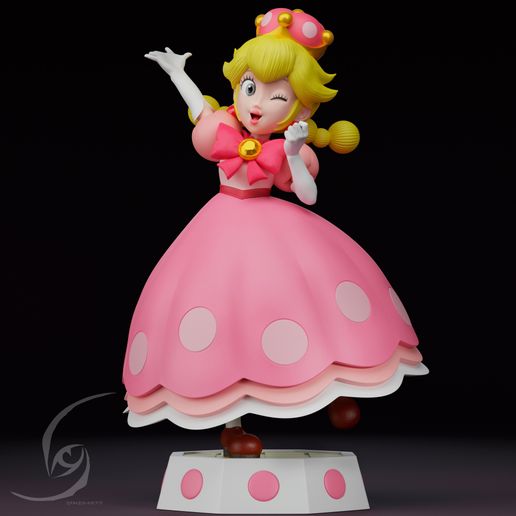 👸 Peachette and Toadette・ 3D File for 3D printing・Cults