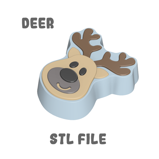 STL file Deer 🦌 ・3D printing template to download・Cults