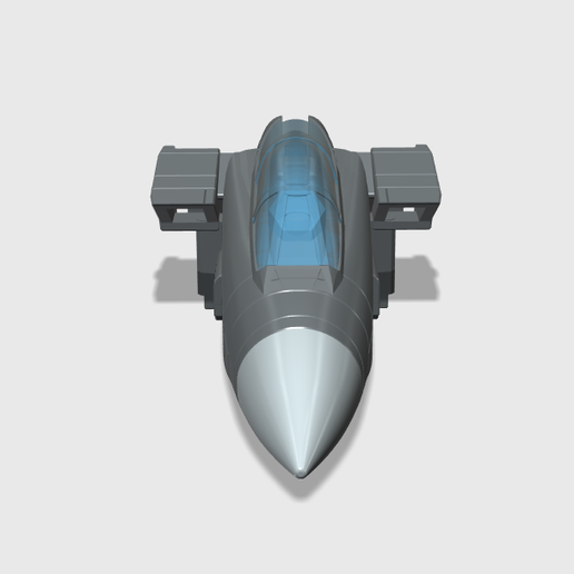 🌪️ POTP Darkwing Panavia Tornado front fuselage conversion・Free STL ...