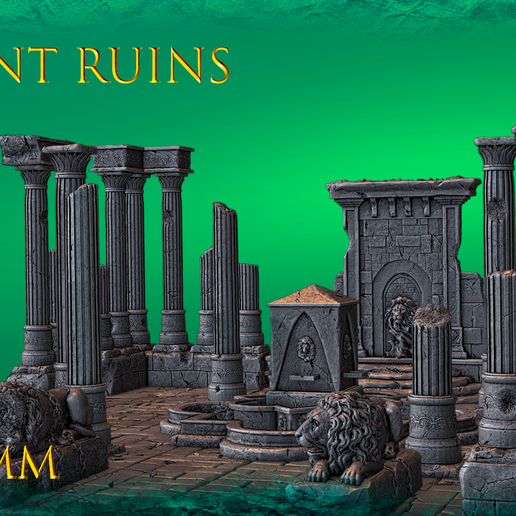 🎲 Ruins・ STL File for ・Cults