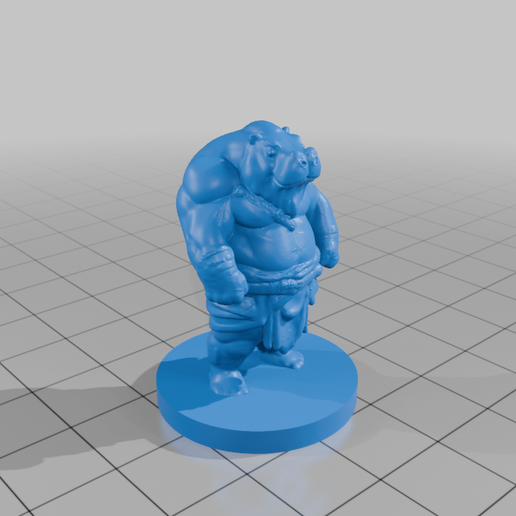 🎲 Giff, Hippofolk Collection (DND/TTRPG)・Free STL File for 3D printing ...