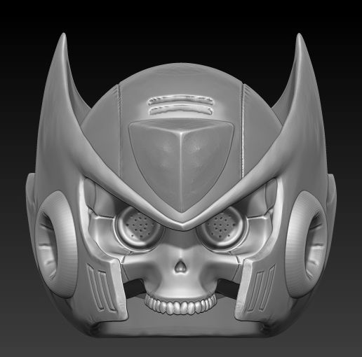 💀 zero skull・ STL File for ・Cults
