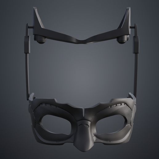 🦸‍♀️ Catwoman mask - Dark Knight Rises・ 3D File for 3D printing・Cults