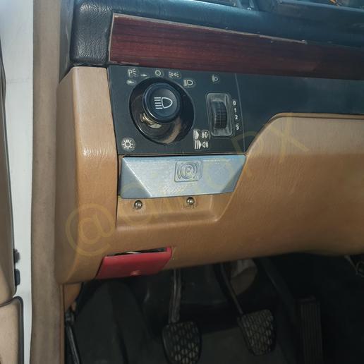 🚗 Mercedes W124 E Class Parking Brake Handle・ STL File for 3D printing ...