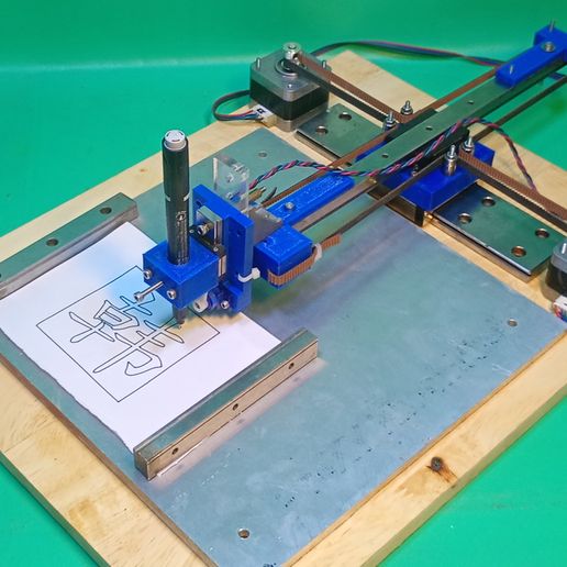 🖊️ CoreXY Pen Plotter Axidraw 3D Printer DIY Arduino CNC Homemade・Free ...
