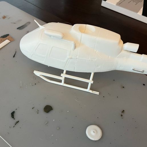 ️ Airbus Helicopters H125 1/32 (static kit )・ STL File for 3D printing ...