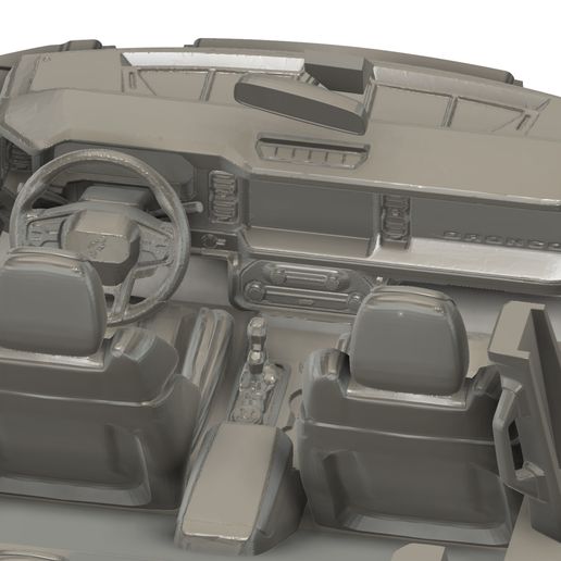 🚙 TRAXXAS TRX4M BRONCO INTERIOR・ STL File for ・Cults