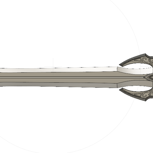🗡️ Bifrost Sword - Hofund - Heimdall - Thor・ STL File for ・Cults