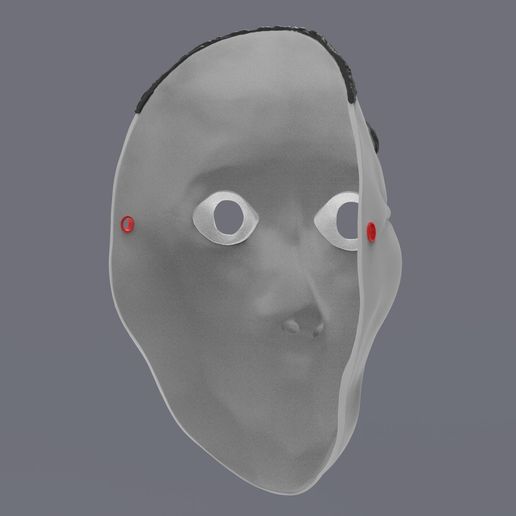 🎃 Mask Salvador Dali La casa de papel 3D print model・Archivo STL para ...