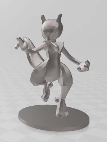 Download STL file Mewtwo • 3D printer template ・ Cults