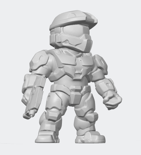 😇 halo figurin・ STL File for 3D printing・Cults