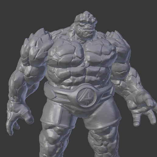 👨 The Thing Marvel Rivals・ STL File for 3D printing・Cults