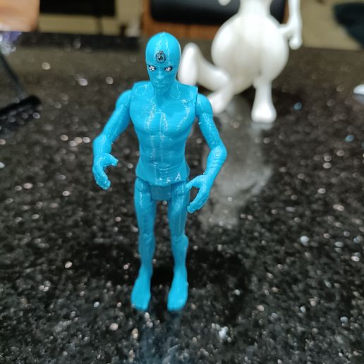 🦸 Dr Manhattan Print in Place Action Figure・3D Print with the Creality ...