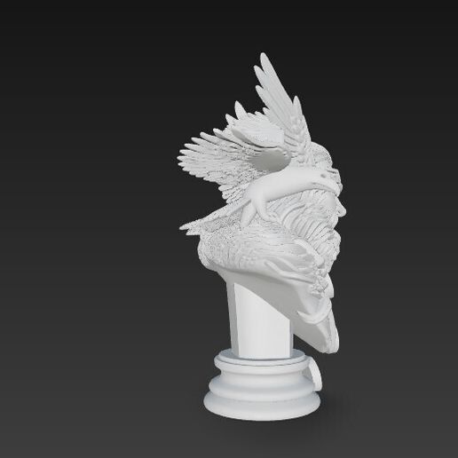👤 Lord of the Ravens: Odin Bust – 3D Printable Norse Mythology Statue ...