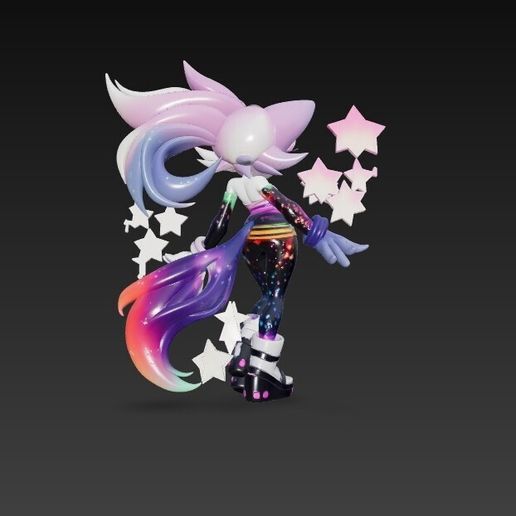 ⭐ sonic lady・ STL File for 3D printing・Cults