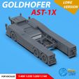STL file TOWBARLESS AIRCRAFT TRACTOR GOLDHOFER AST-1X LONG VERSION ️ ...