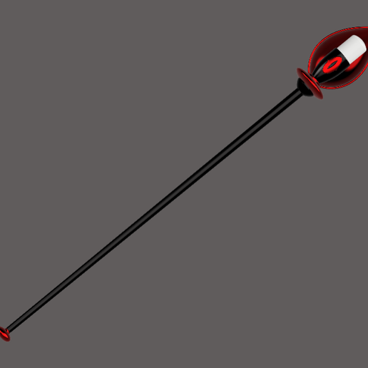 🏨 Hazbin Hotel - Alastor cane 3D model・ STL File for 3D printing・Cults